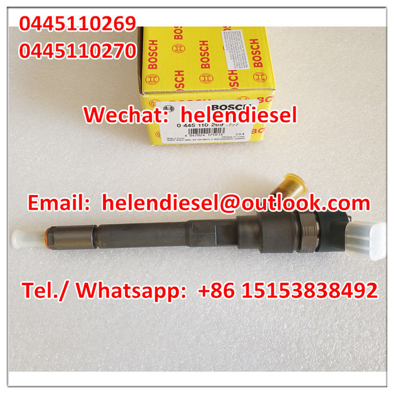 Genuine and New BOSCH Injector 0445110269 , 0 445 110 269, 0445110270 ...