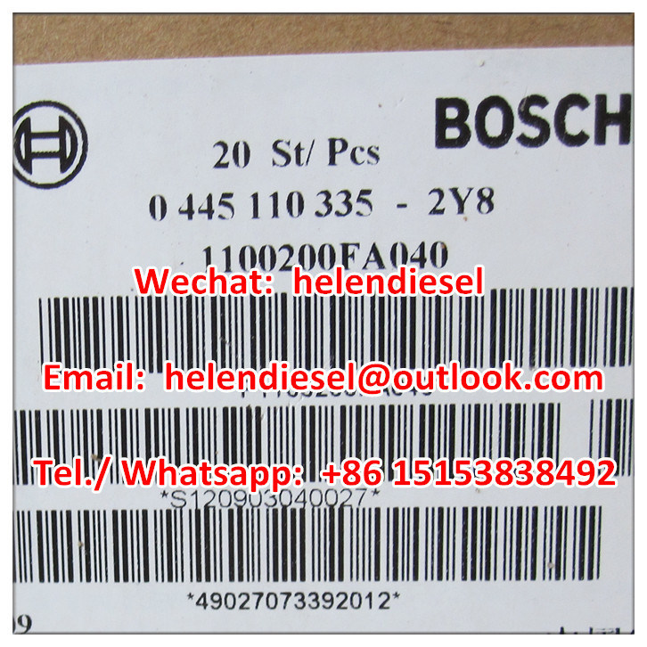 Genuine and New BOSCH injector 0445110335 , 0 445 110 335 , 0445110 335 ...