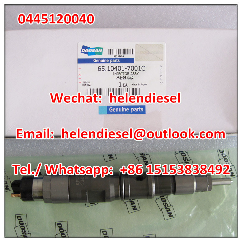 Genuine and New BOSCH injector 0445120040 , 0 445 120 040 ,65.10401 ...