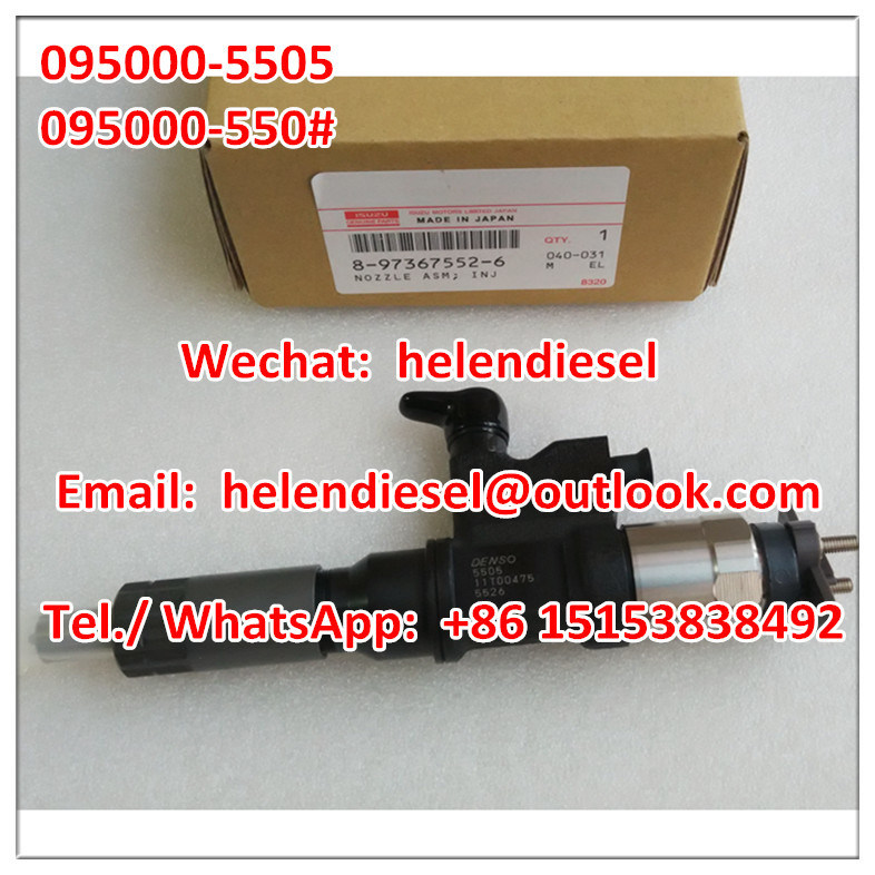 Genuine and New DENSO injector 095000-5500 ,095000-5505 ,095000-550#,8 ...