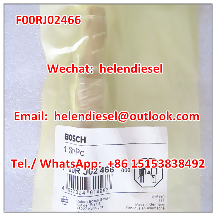 Genuine and New BOSCH Injector Valve F00RJ02466 , F 00R J02 466 , Bosch ...