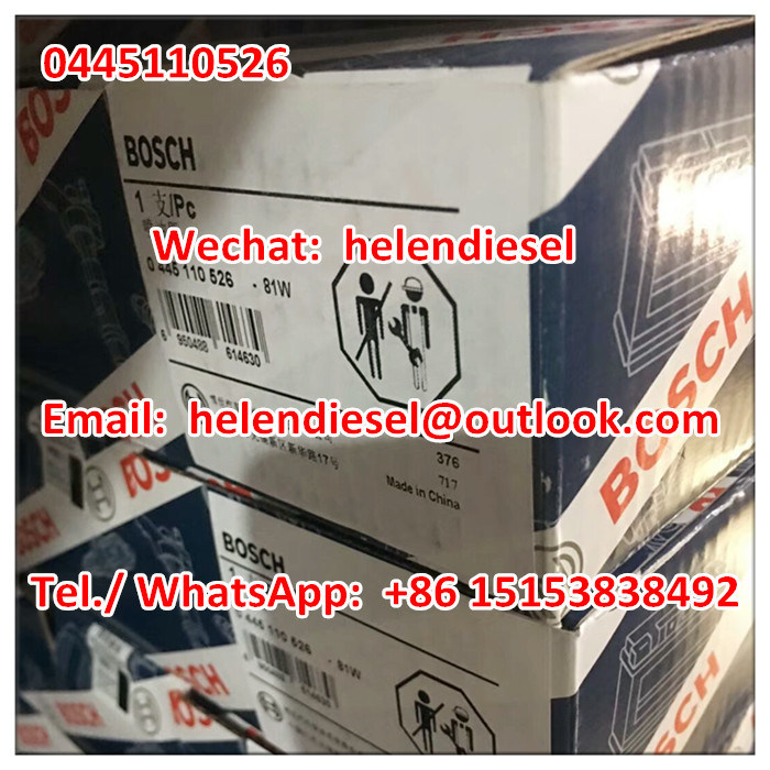 Genuine and New BOSCH Fuel Injector 0445110526 , 0 445 110 526 , Bosch ...