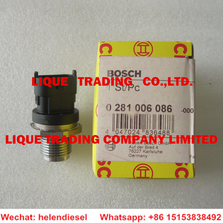 Genuine and New BOSCH Fuel Pressure Sensor 0281006086 , 0 281 006 086 ...
