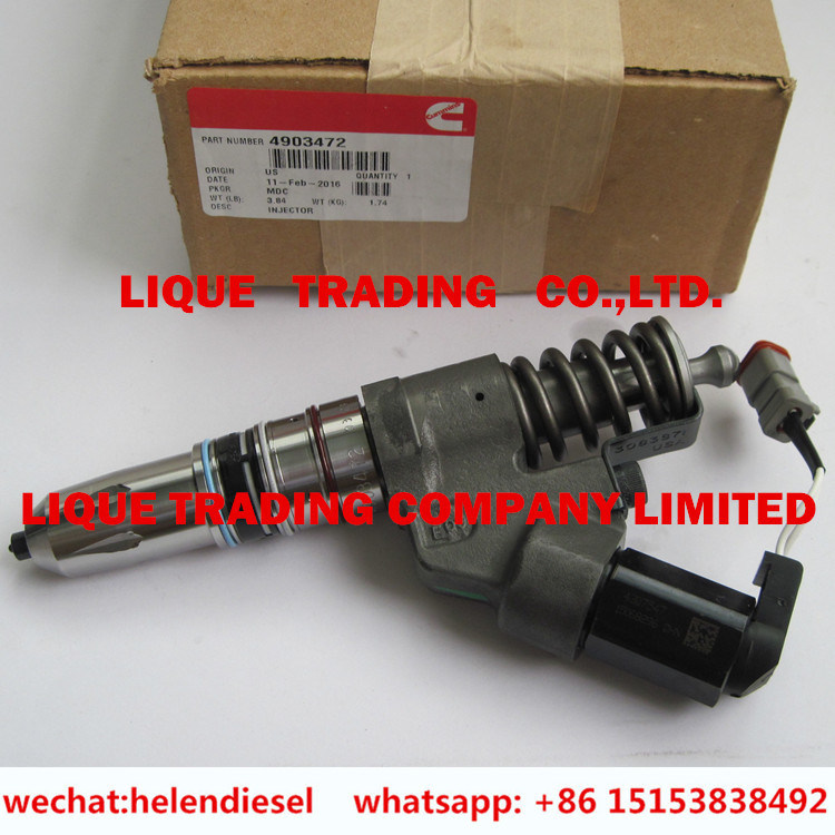 Genuine and New CUMMINS fuel injector 4903472 ,100% original cummins ...