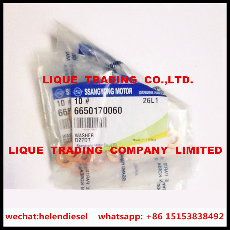 Genuine SSANGYONG Common Rail Injectors Copper Washer 6650170060 ...