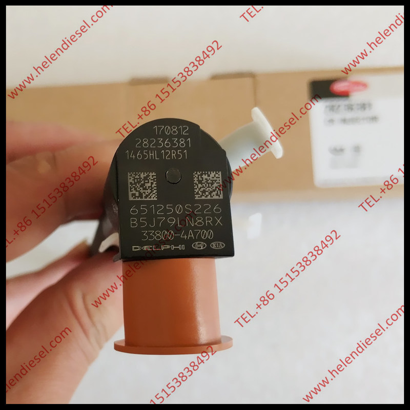 DELPHI Genuine common rail injector 28236381 for HYUNDAI Starex 33800 ...