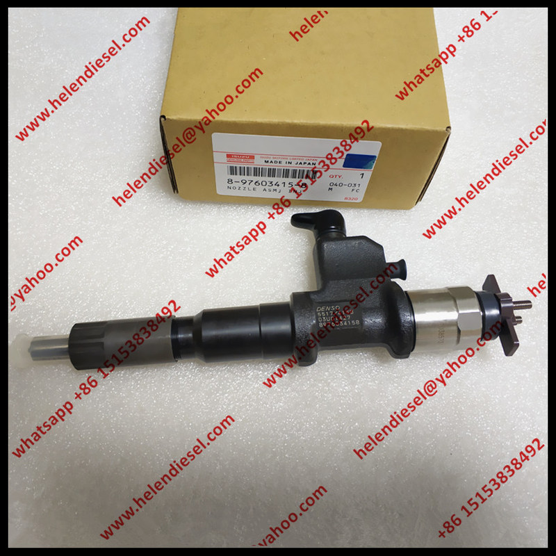 Isuzu Original Fuel Injector 8-97603415-7 Denso Original Fuel Injector ...