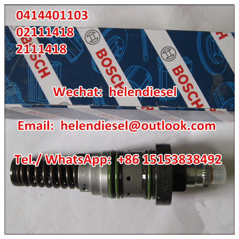 Genuine and New BOSCH Unit Pump 0 414 401 103 , 0414401103, DEUTZ KHD ...