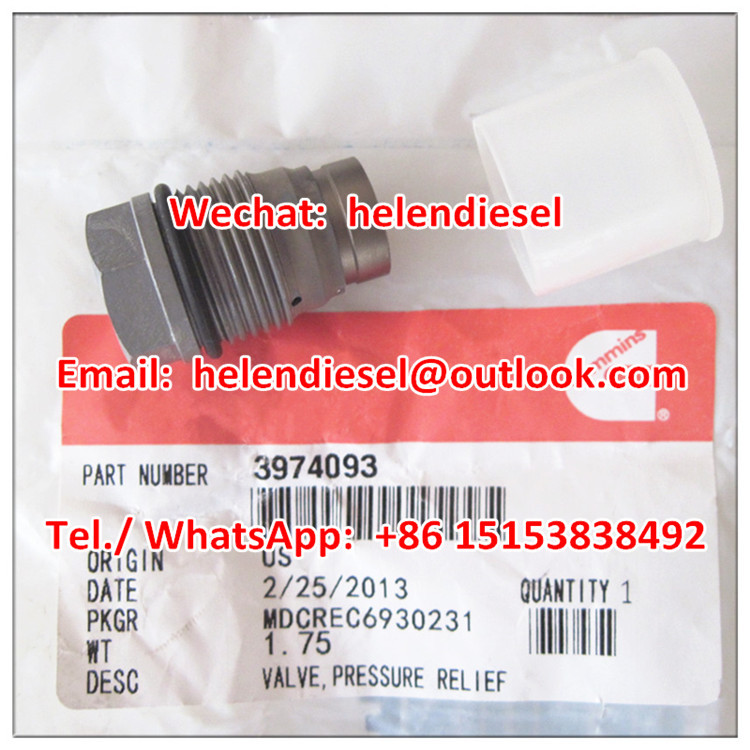 Genuine CUMMINS Pressure Relief Valve 3974093 , 1110010028 Limited ...