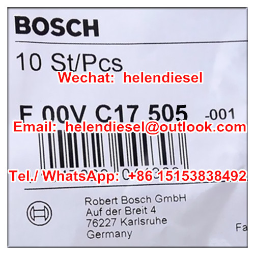 Genuine BOSCH injector Seal Ring F00VC17505 , F 00V C17 505 , Copper ...