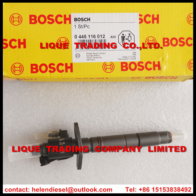 Genuine and New BOSCH Common rail injector 0445116012, 0445116013 ...