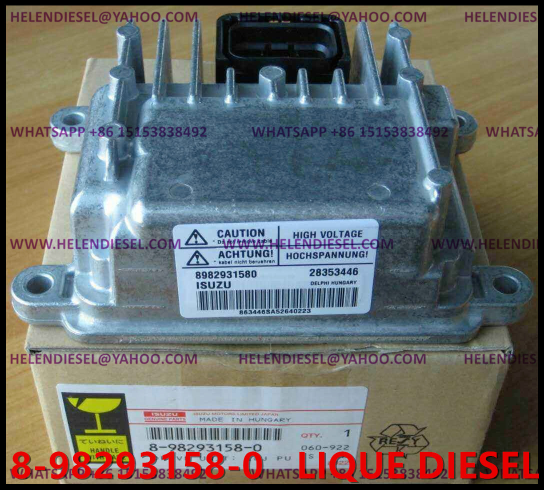 Genuine and New ISUZU ECU 8-98293158-0 , 8982931580 , 98293158 control unit, ISUZU drive unit